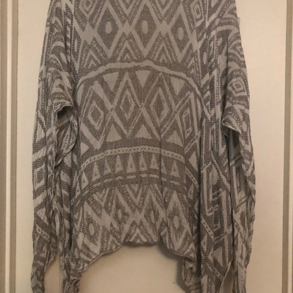 Sweaters | Aztec Pattern Shawl Os | Poshmark